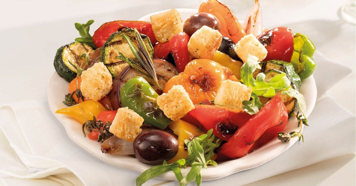 Grillgemüse-Salat - Salate - Rezepte - Rezepte & Tipps - Leimer Website